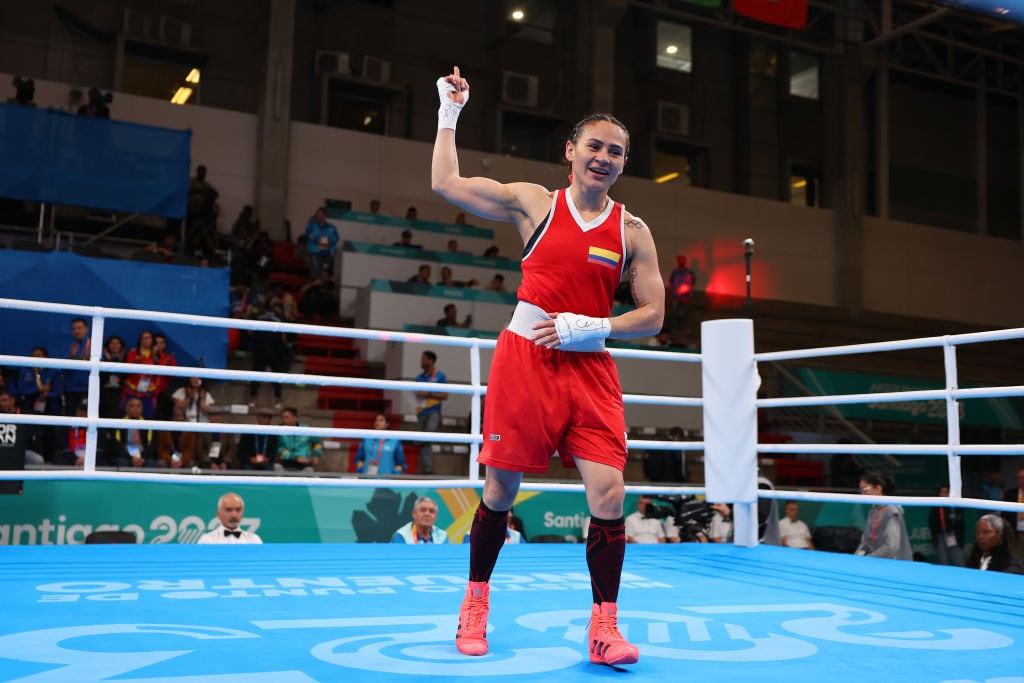 Ella es Yeni Arias, la boxeadora colombiana, esperanza del país en ...
