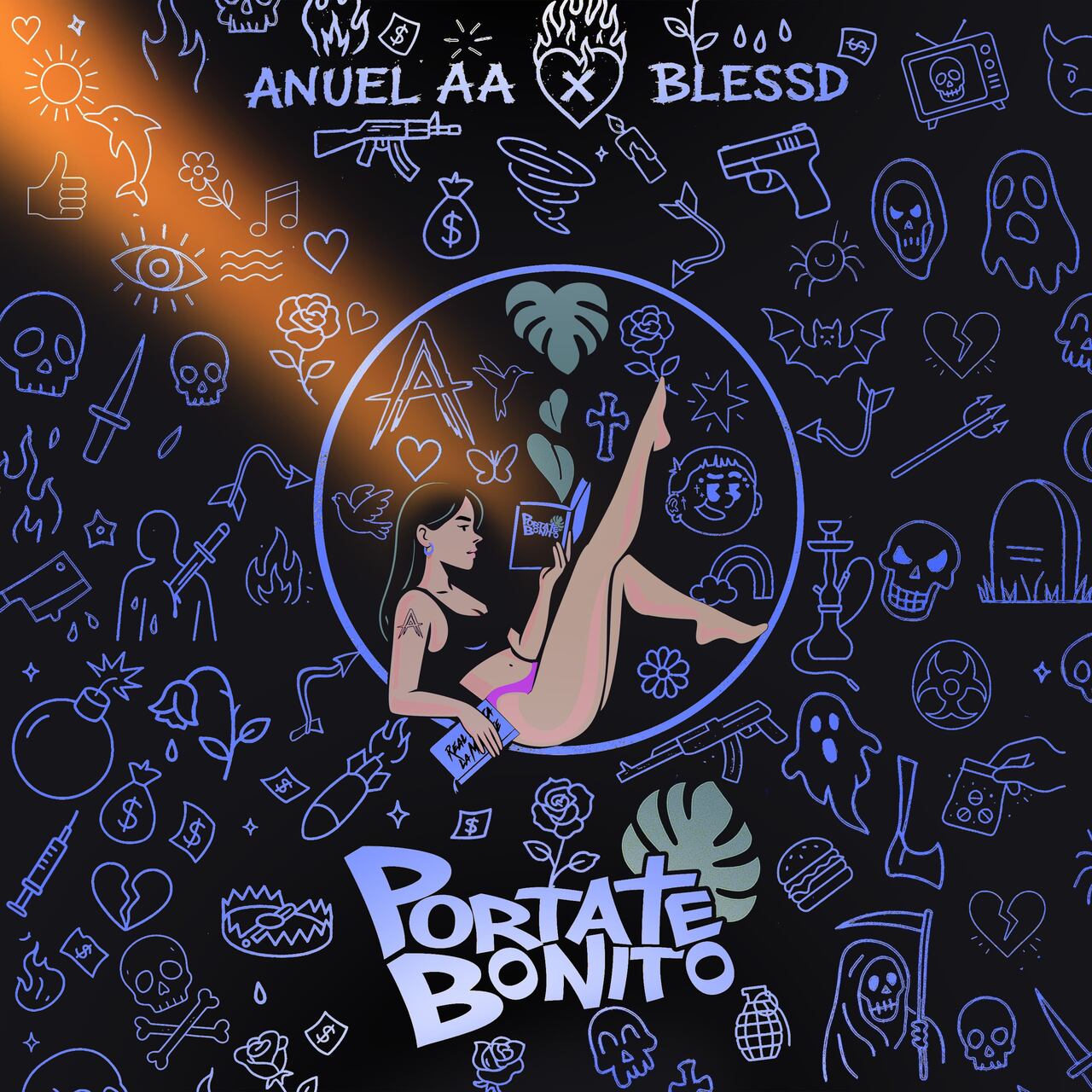 Anuel AA se unió a Blessd y estrenan ‘Pórtate bonito’, canción que ...