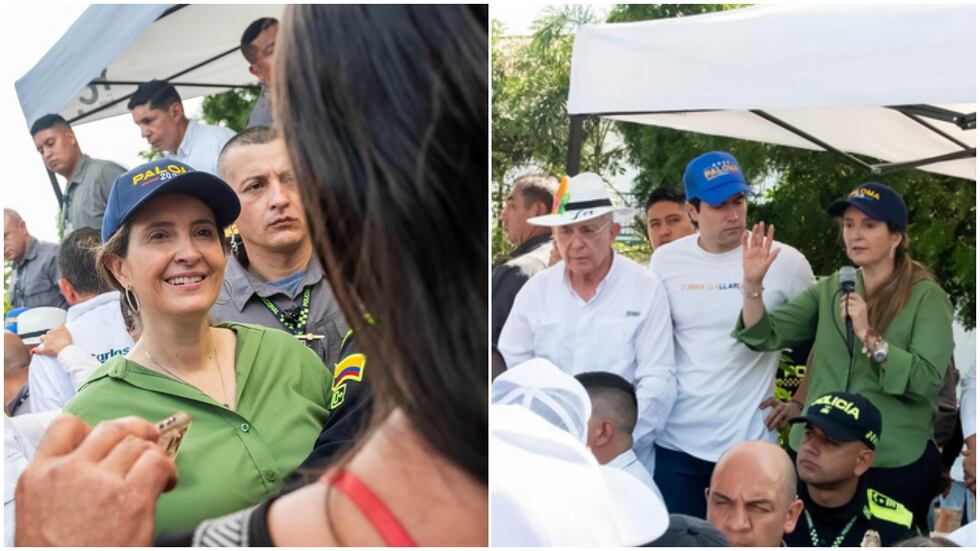 Se conoce lo que dijo mujer que apareció con un arma en evento de ...