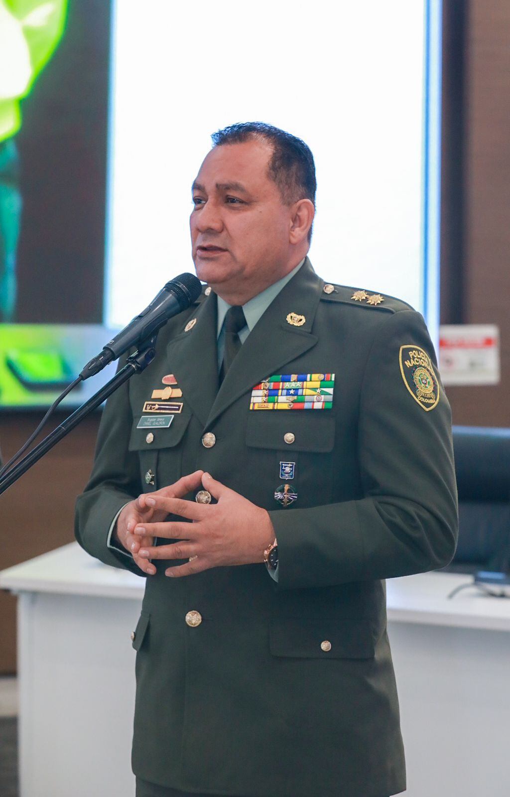 General José Daniel Gualdrón, nuevo comandante de la Policía ...